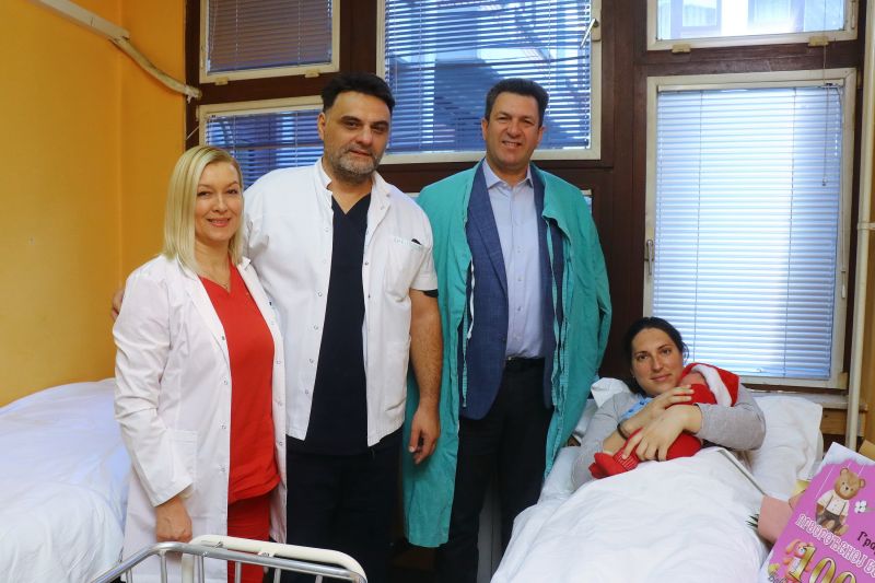 Maša prva beba rođena u Novoj godini u šabačkom porodilištu - Glas Podrinja